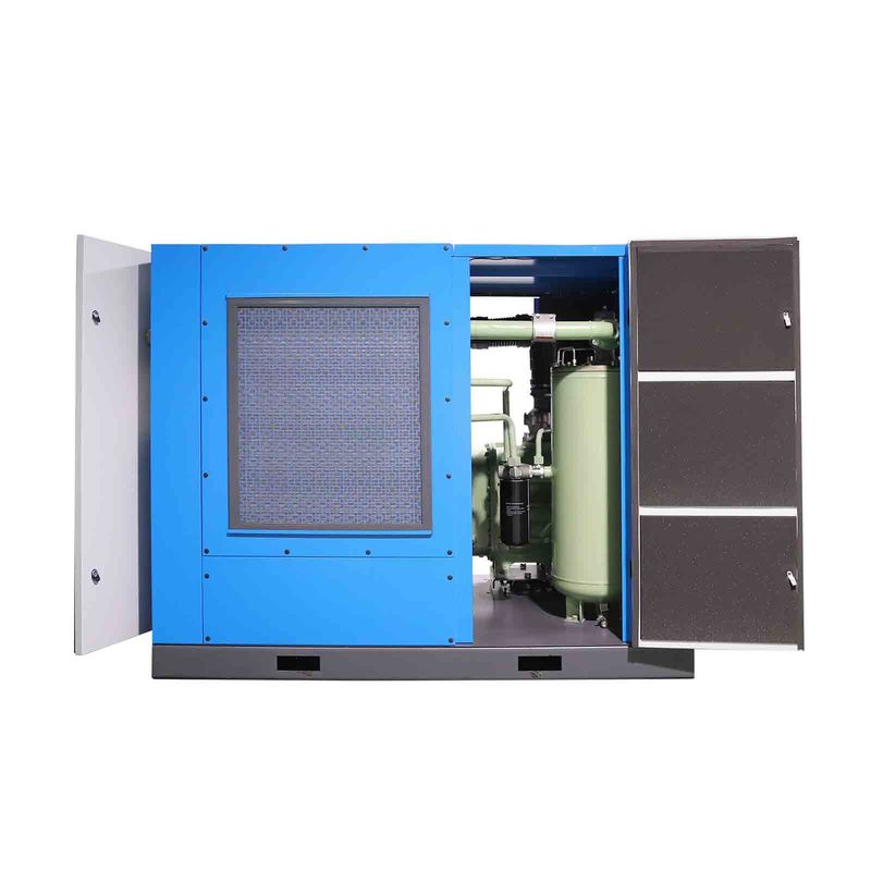 Compresseur d'air à vis à deux étages à entraînement direct Contrôle ...